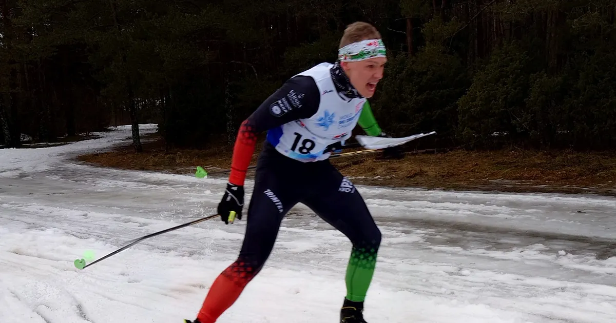 Suusaorienteeruja Kevin Hallop võitis sprindis oma esimese Eesti ...