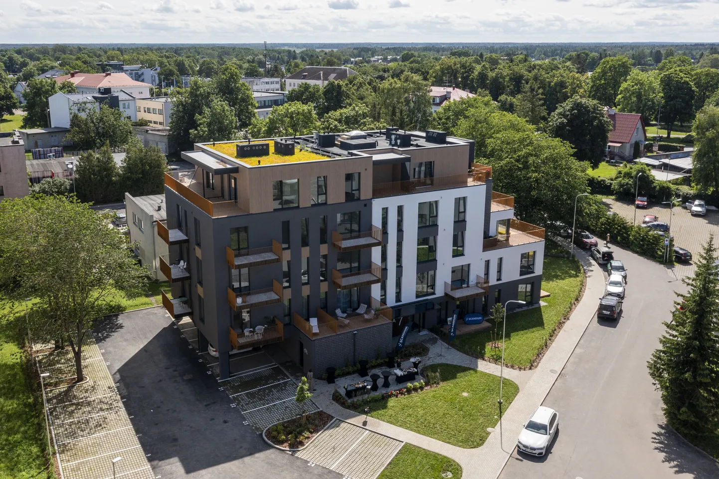 ФОТО В уютном эстонском городе завершено строительство жилого комплекса