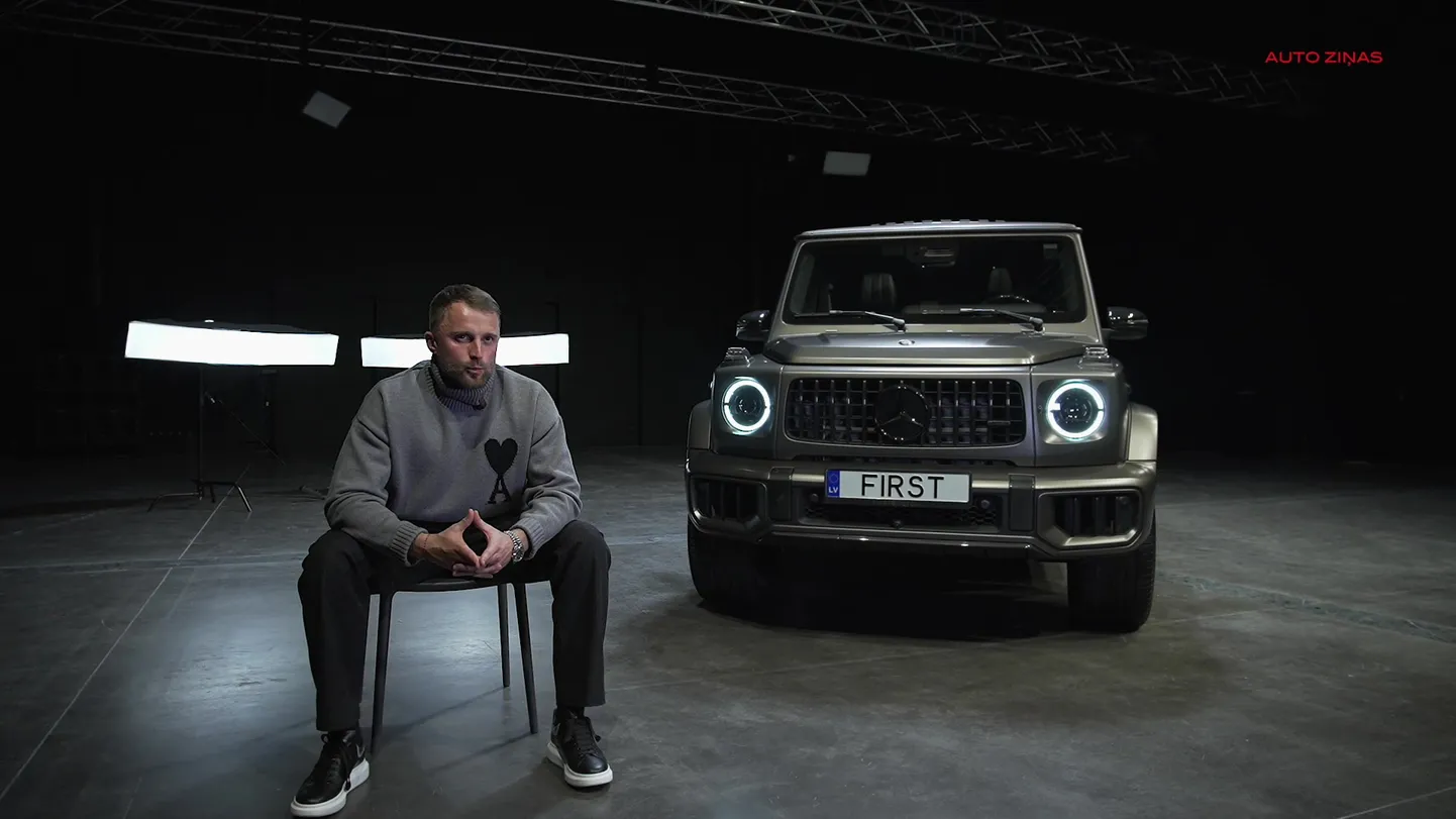 NOSKATIES "Mercedes-Benz G63 AMG". "Tas ir riktīgs tanks!”