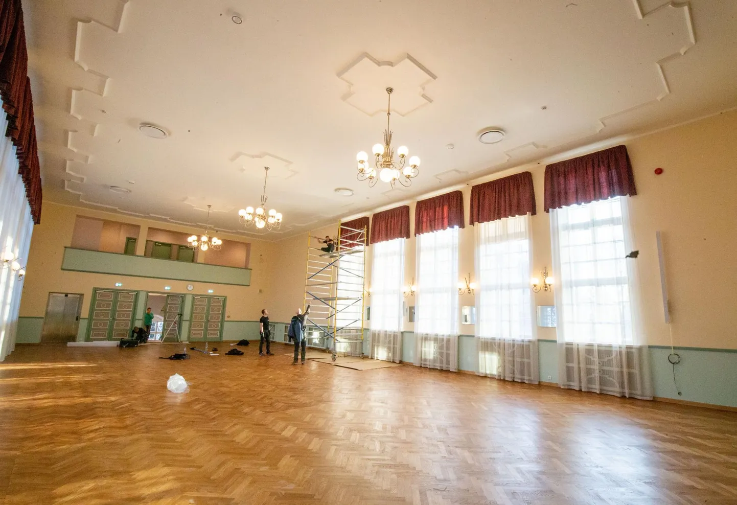 GALERII Karlova kooli Salme tänava maja võtab ilmet