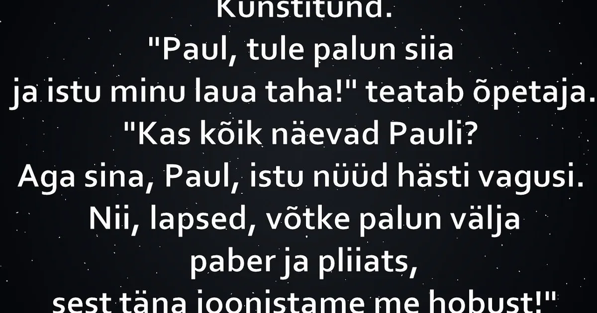 Tule palun siia ja istu minu laua taha