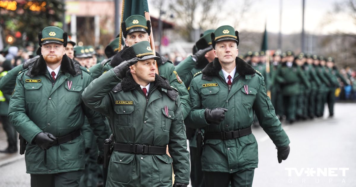 Valsts robežsardze atzīmē savu 104.dibināšanas gadadienu