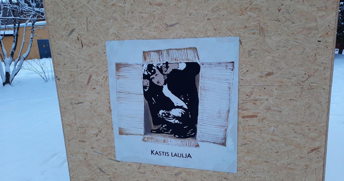 Jaak Joala kuju kasti kaunistab tundmatu kunstniku kastis laulja