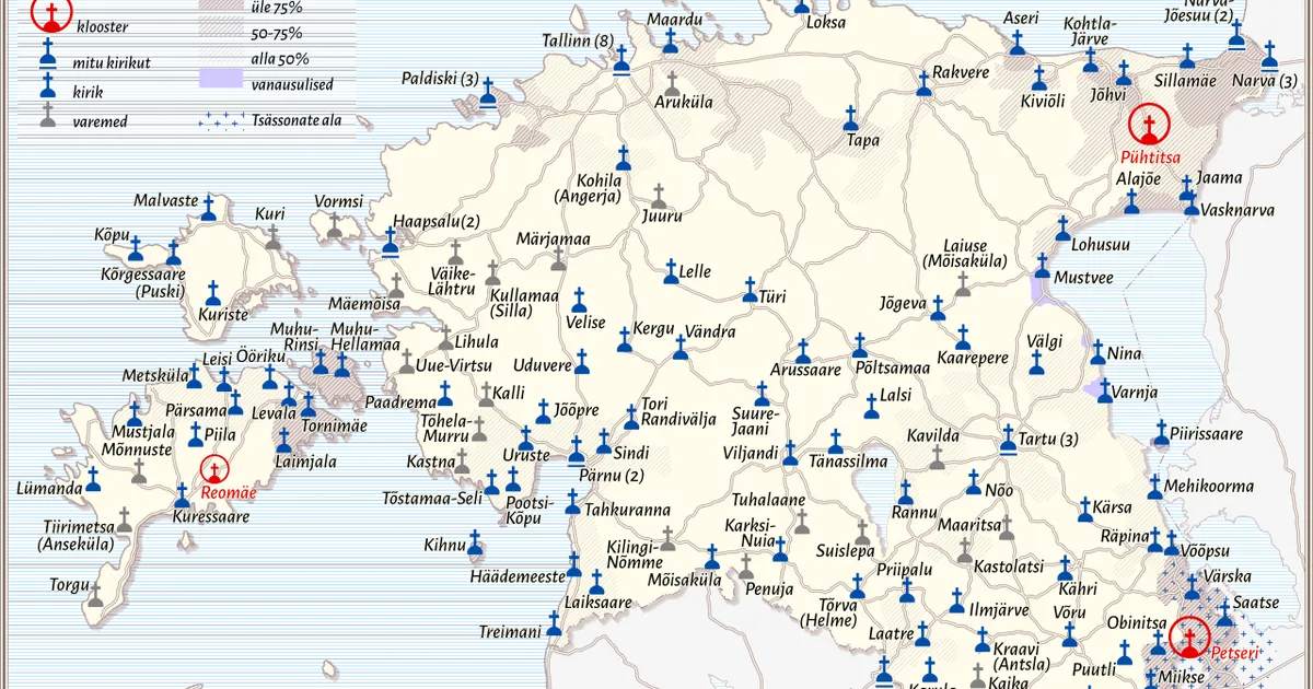 TAAVI PAE Õigeusu kirik levib Lõuna-Eestis