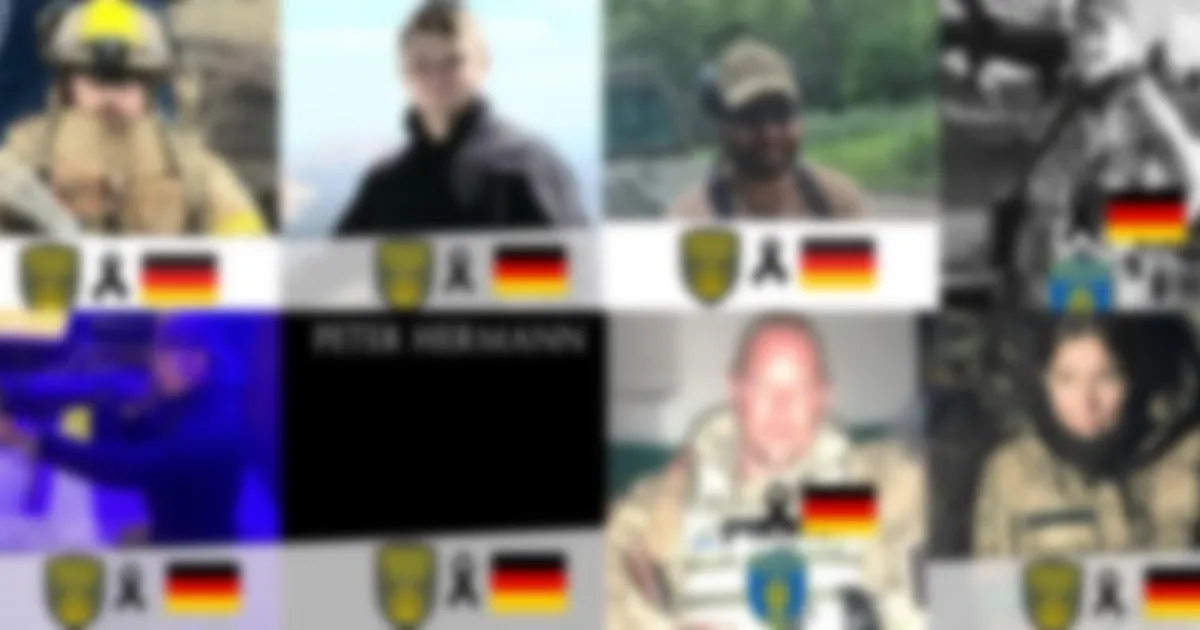 GERMANS ON THE BATTLE LINE At Least Eight German Volunteer Fighters ...