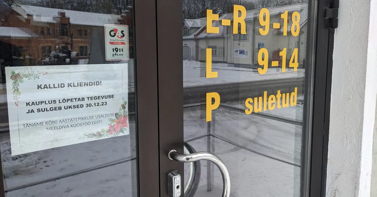 FOTO Tuntud autovaruosade kauplus sulges lõplikult uksed