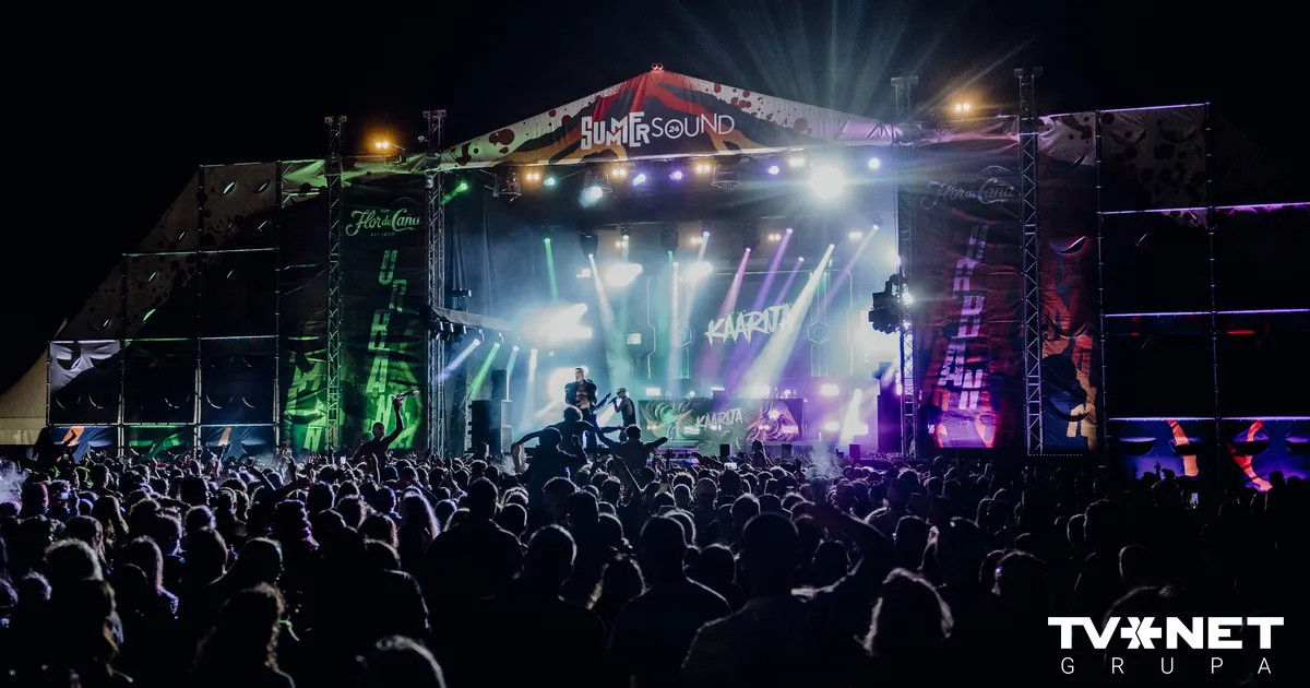 FOTO UN VIDEO Robins Šulcs enerģiski noslēdz festivālu "Summer Sound ...