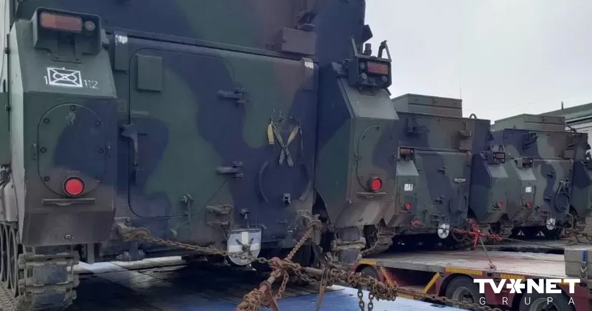 Литва передала Украине бронетранспортеры M577