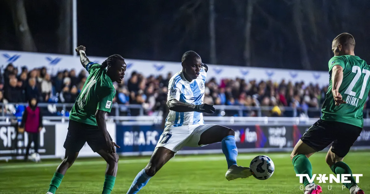 VIDEO UN FOTO Aizraujošā spēlē "Riga FC" un FK "Auda" cīnās neizšķirti