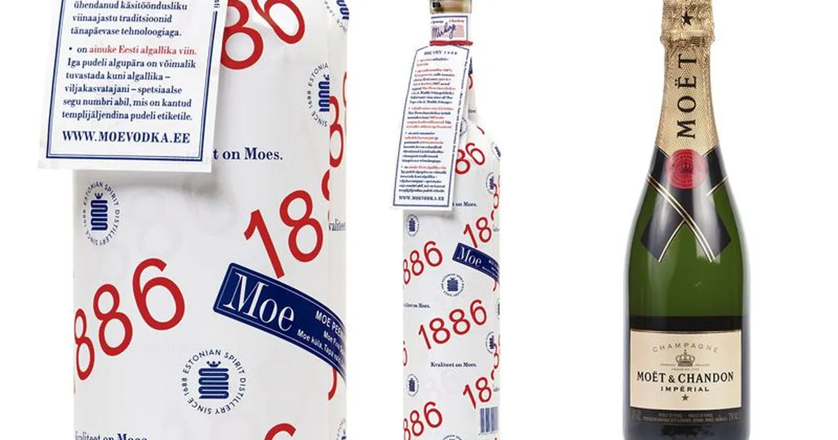 Absurd: kuulus Moët & Chandon vaidlustas eestimaise Moe viina nime
