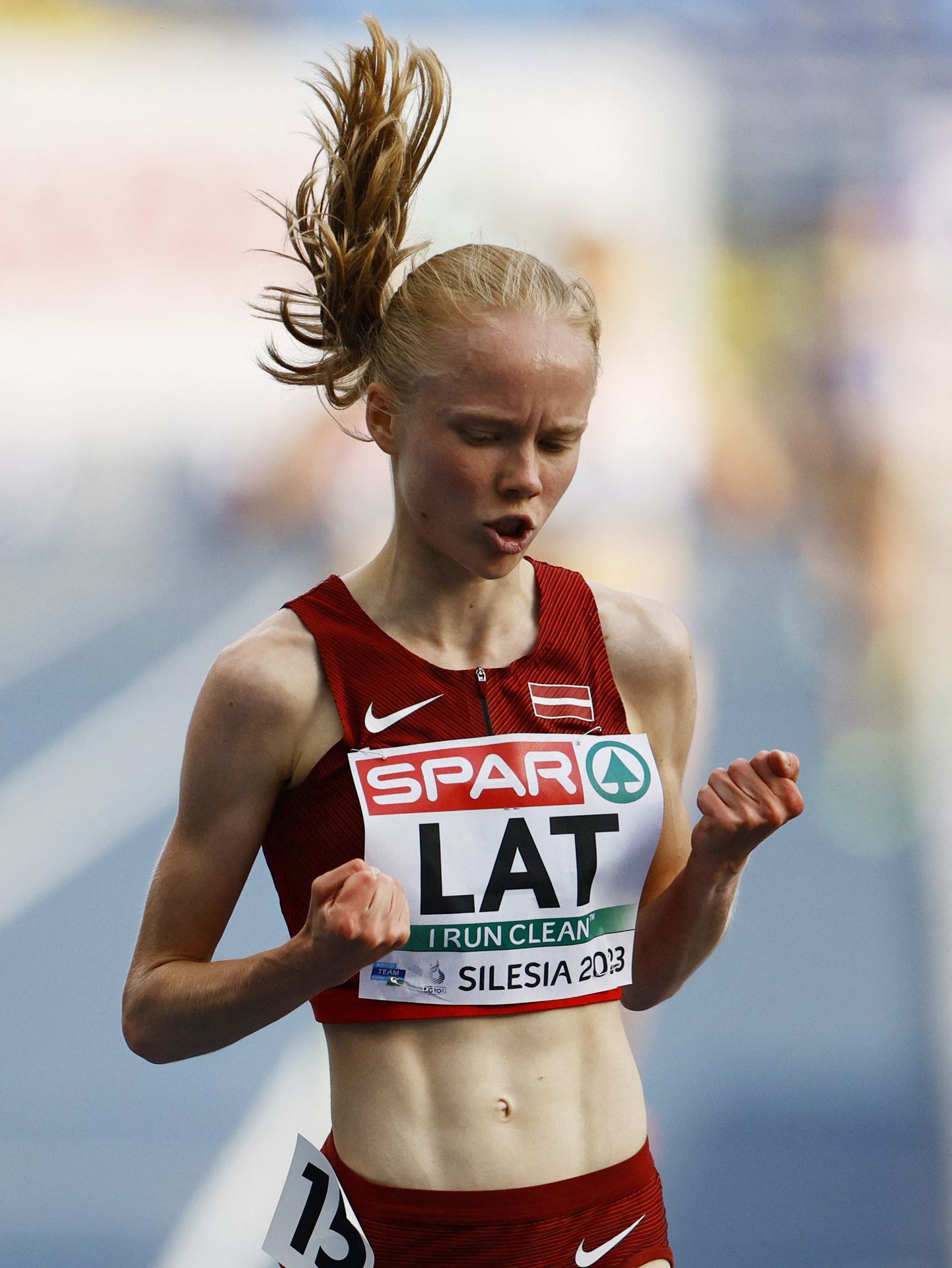 VIDEO Agate Caune: Nedomāju, ka skriešu tik ātri