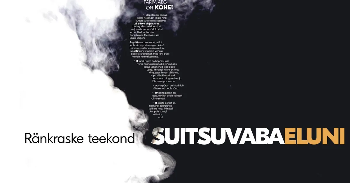 Ränkraske teekond suitsuvaba eluni
