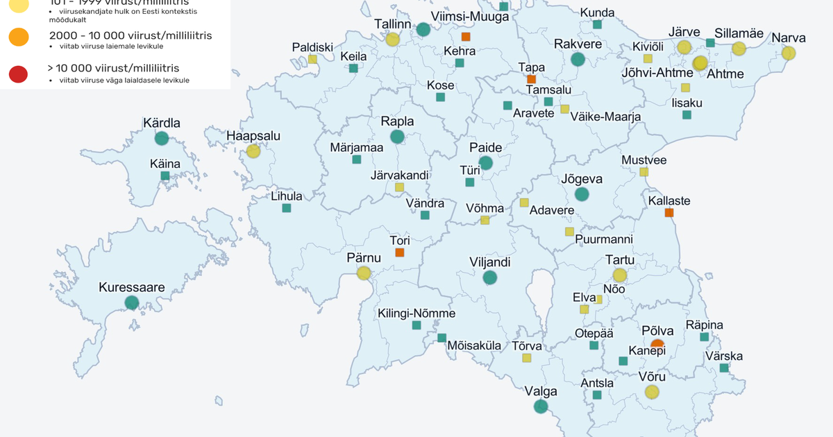 Reovees jätkus viiruse vähenemine