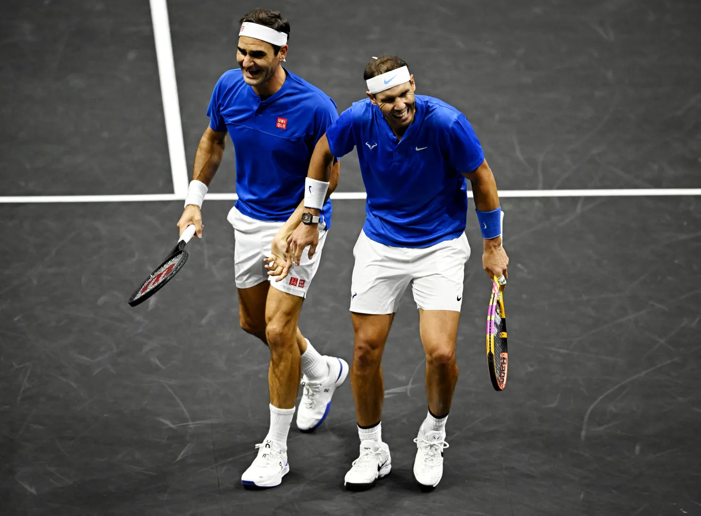 Tennisetähtede Federeri ja Nadali nimed pandi üsna jõhkra ja ...