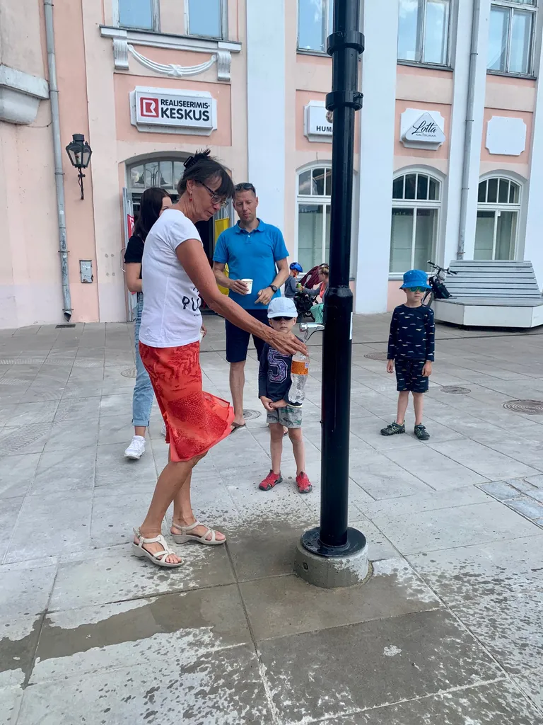 Kuressaare kesklinnas avati veekraan