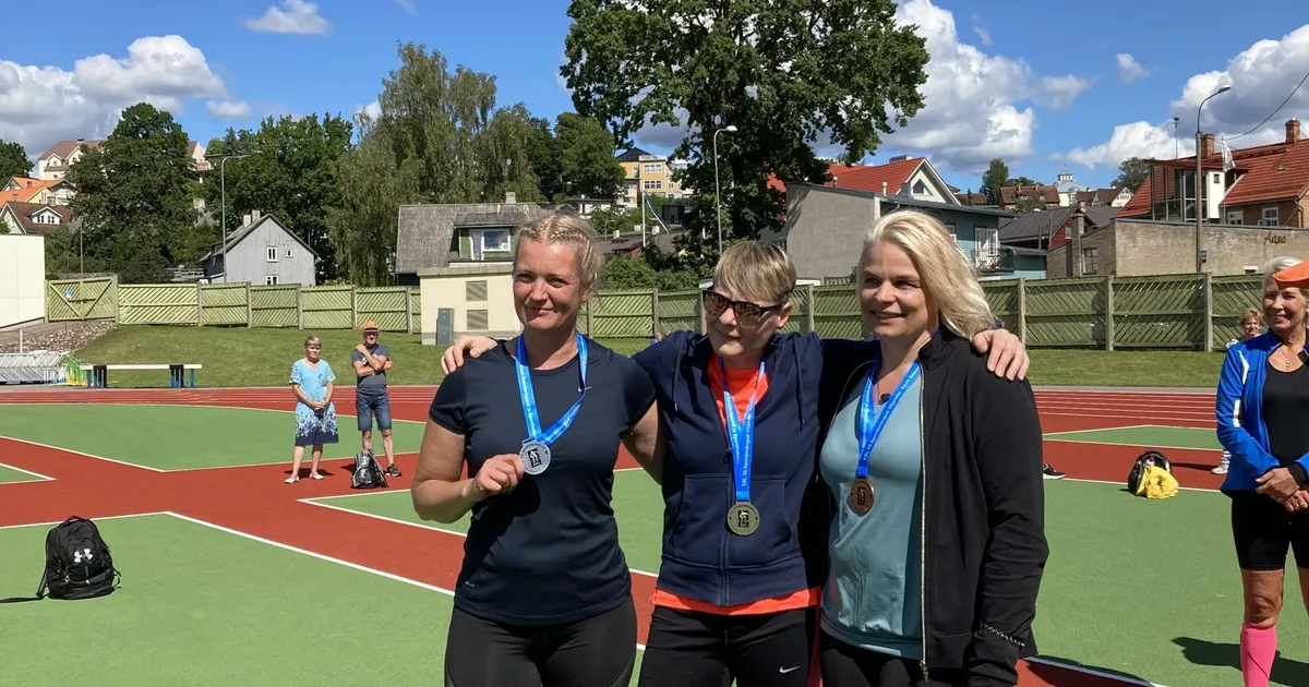 Veteranide spordimängudelt võideti hulga medaleid