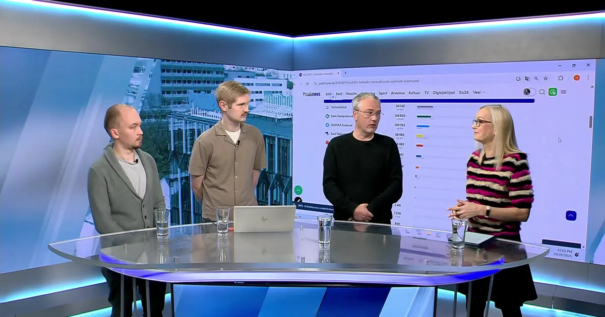 ERISAADE Kes võitis ja kes kaotas valimised? Stuudios on Meinhard Pulk ...