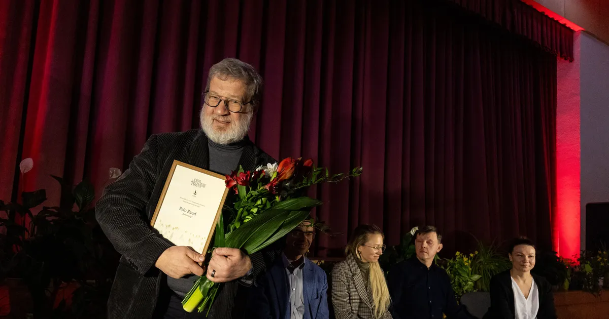 Tammsaare kirjanduspreemia laureaat Rein Raud: pidin selle loo kirjutama