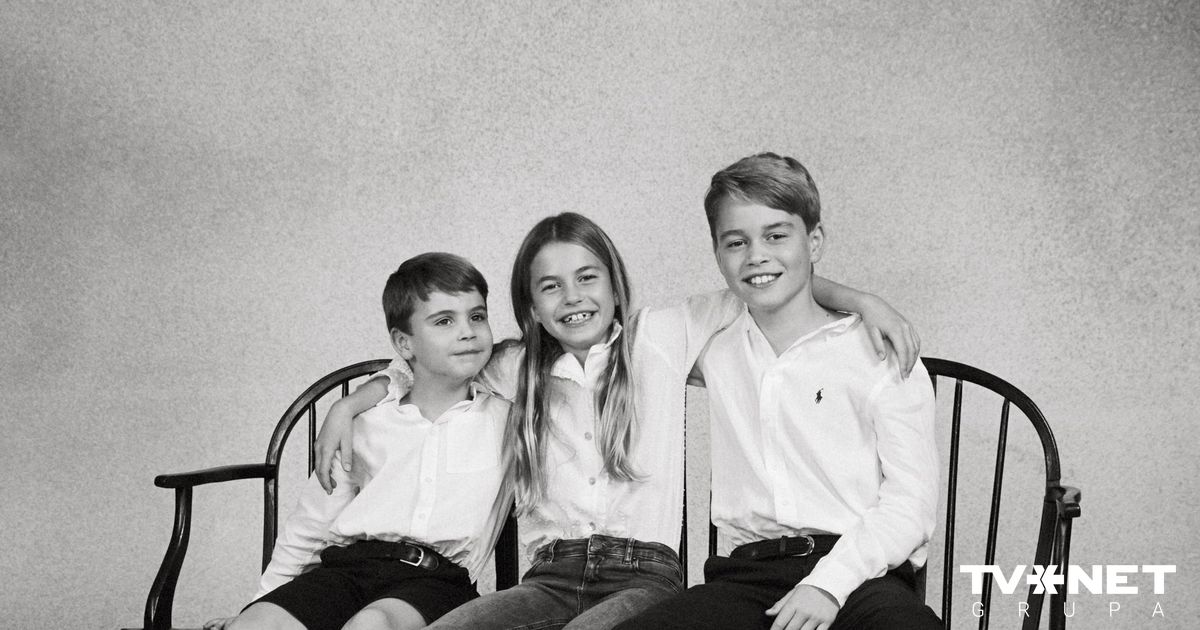 Velsas princis un princese publicē Ziemassvētku fotogrāfiju, kurā ...