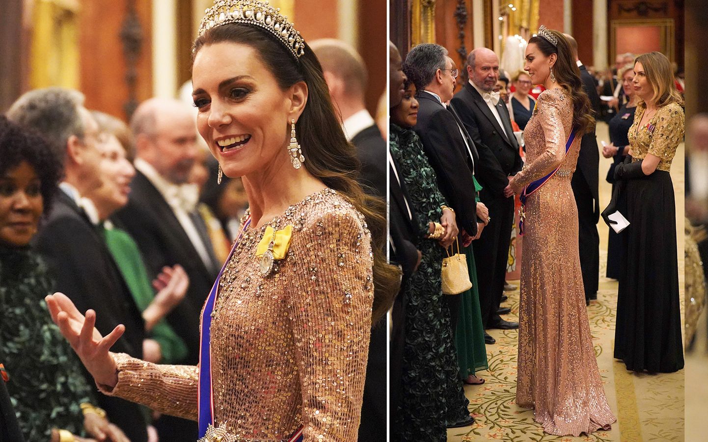 Velsas princese vienos briljantos mirdz Bakingemas pilī