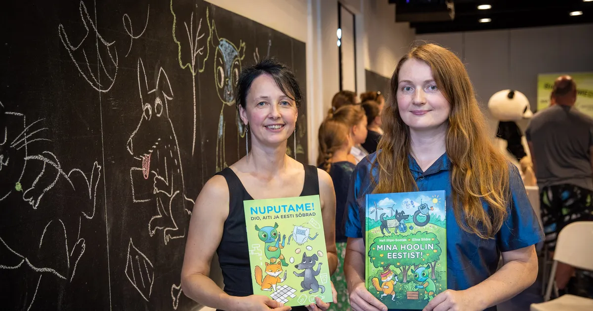 GALERII Heli Illipe-Sootak ja Elina Sildre esitlesid uut lasteraamatut ...