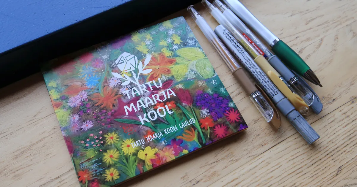 Tartu Maarja kool andis sünnipäevanädalal välja heliplaadi