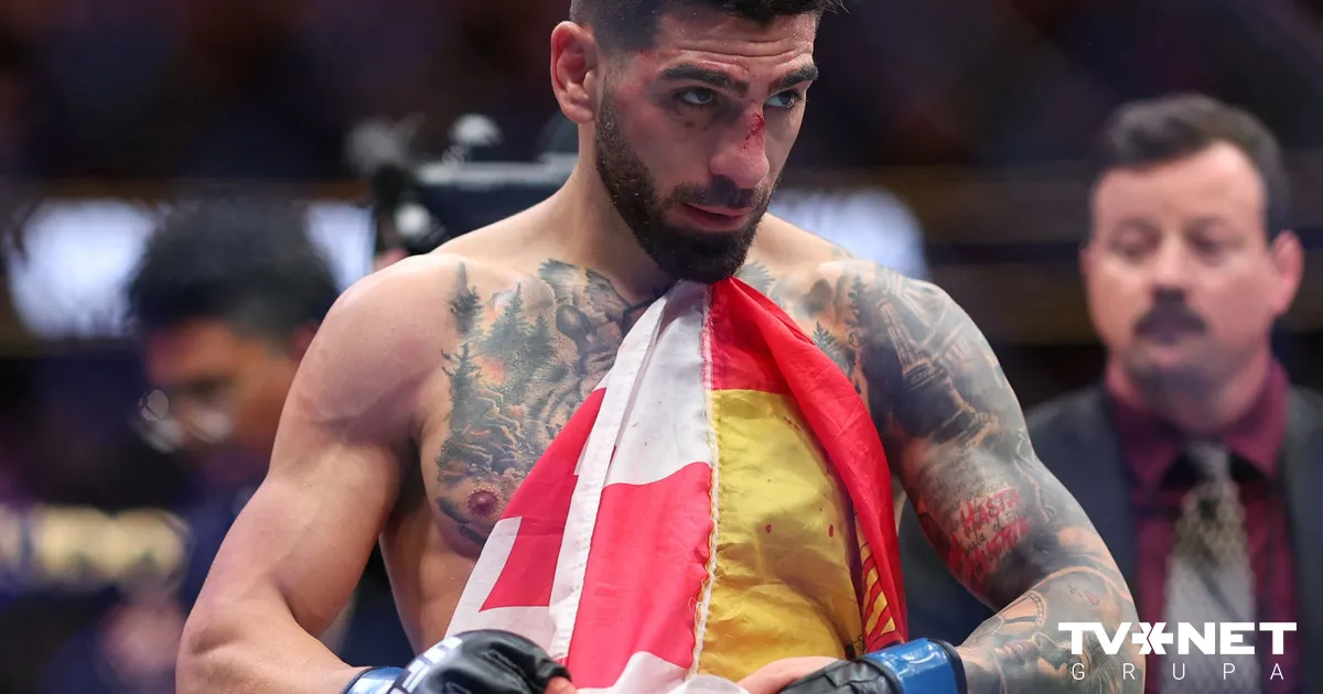 MMA zvaigzne Topuria pievienojas protestētājiem Tbilisi