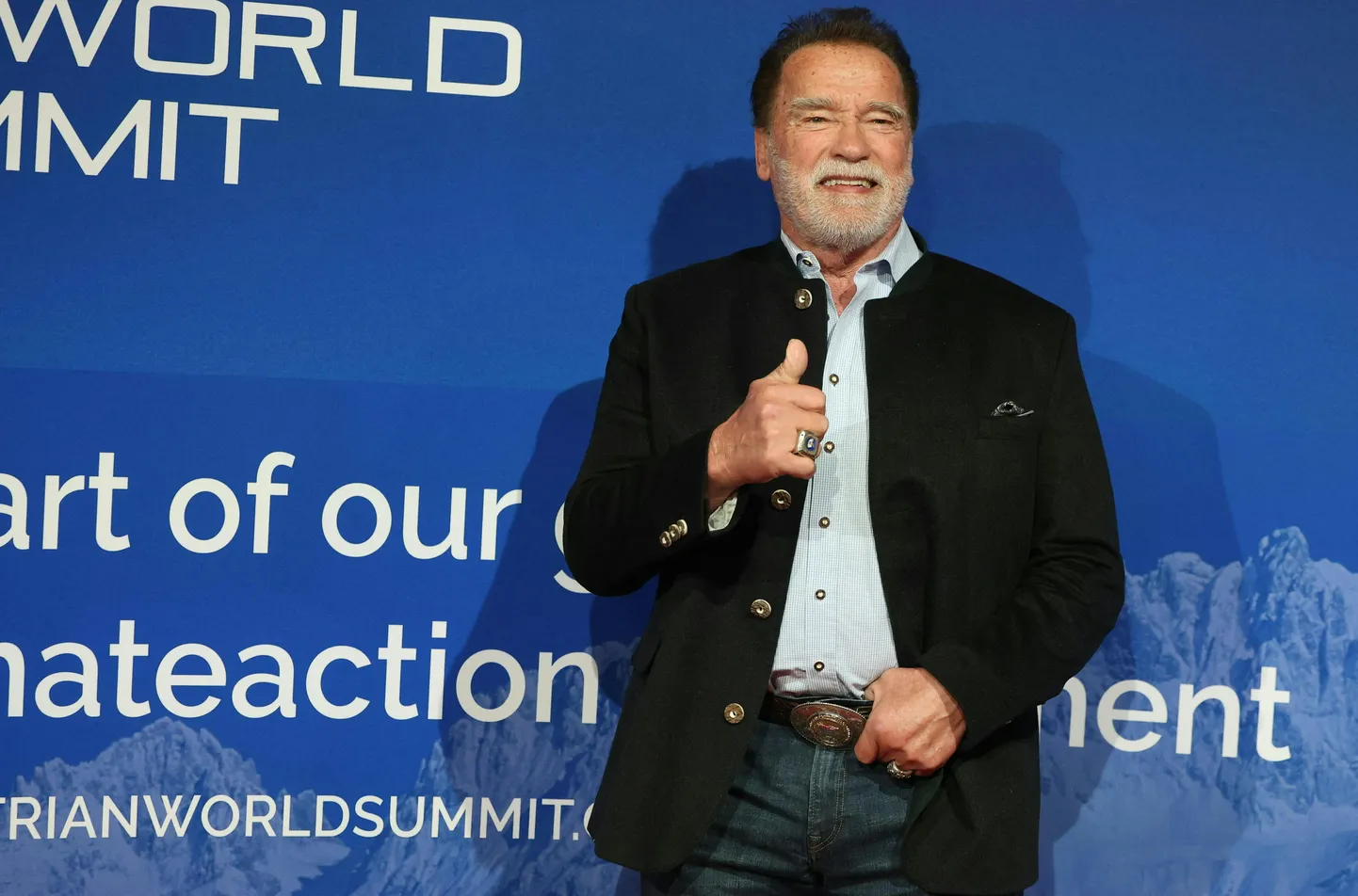 VÄGEV KIITUS Arnold Schwarzenegger tunnustas Eesti ujujat ja tema elutööd
