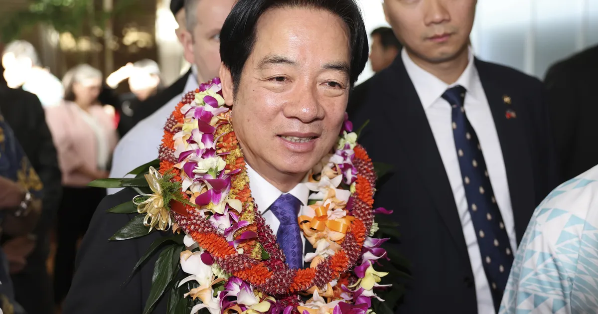 Hiina taunib Taiwani presidendi külaskäiku USAsse