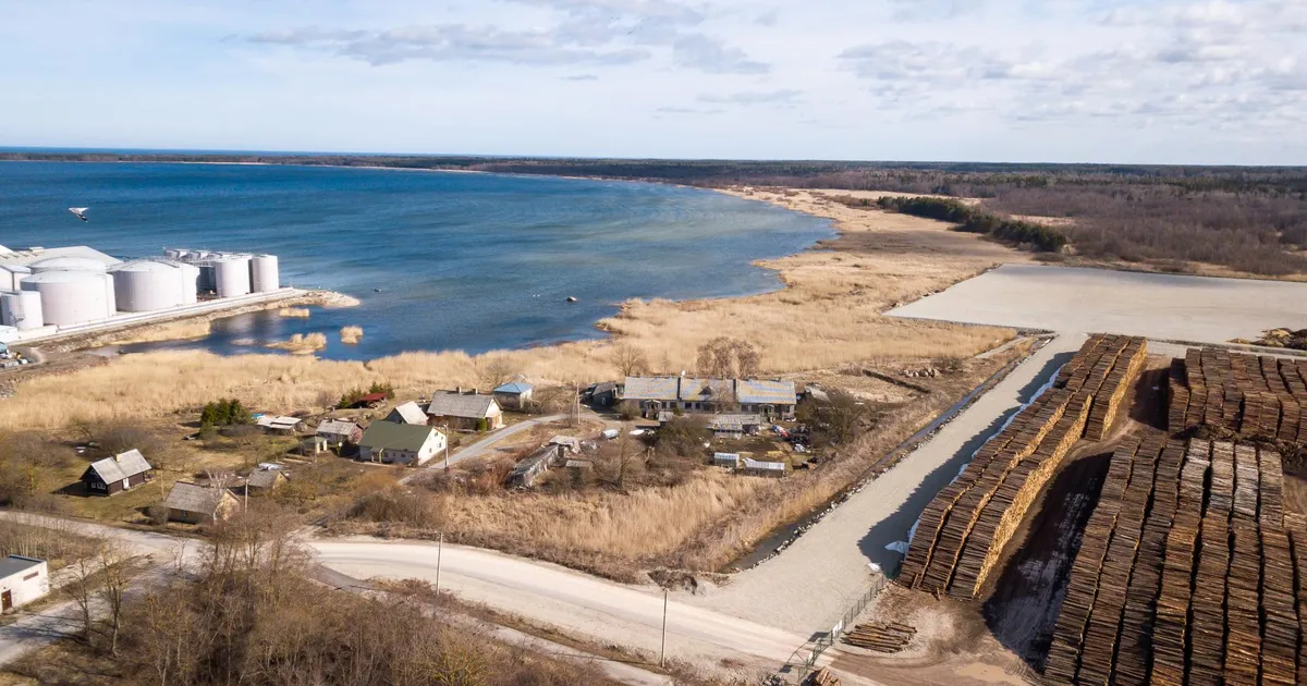 Kunda sadama arendus pressib otse vana mehe koju