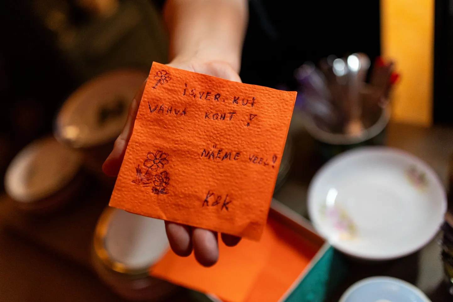 Wabakohvikus saab kohtuda maalikunstnikuga