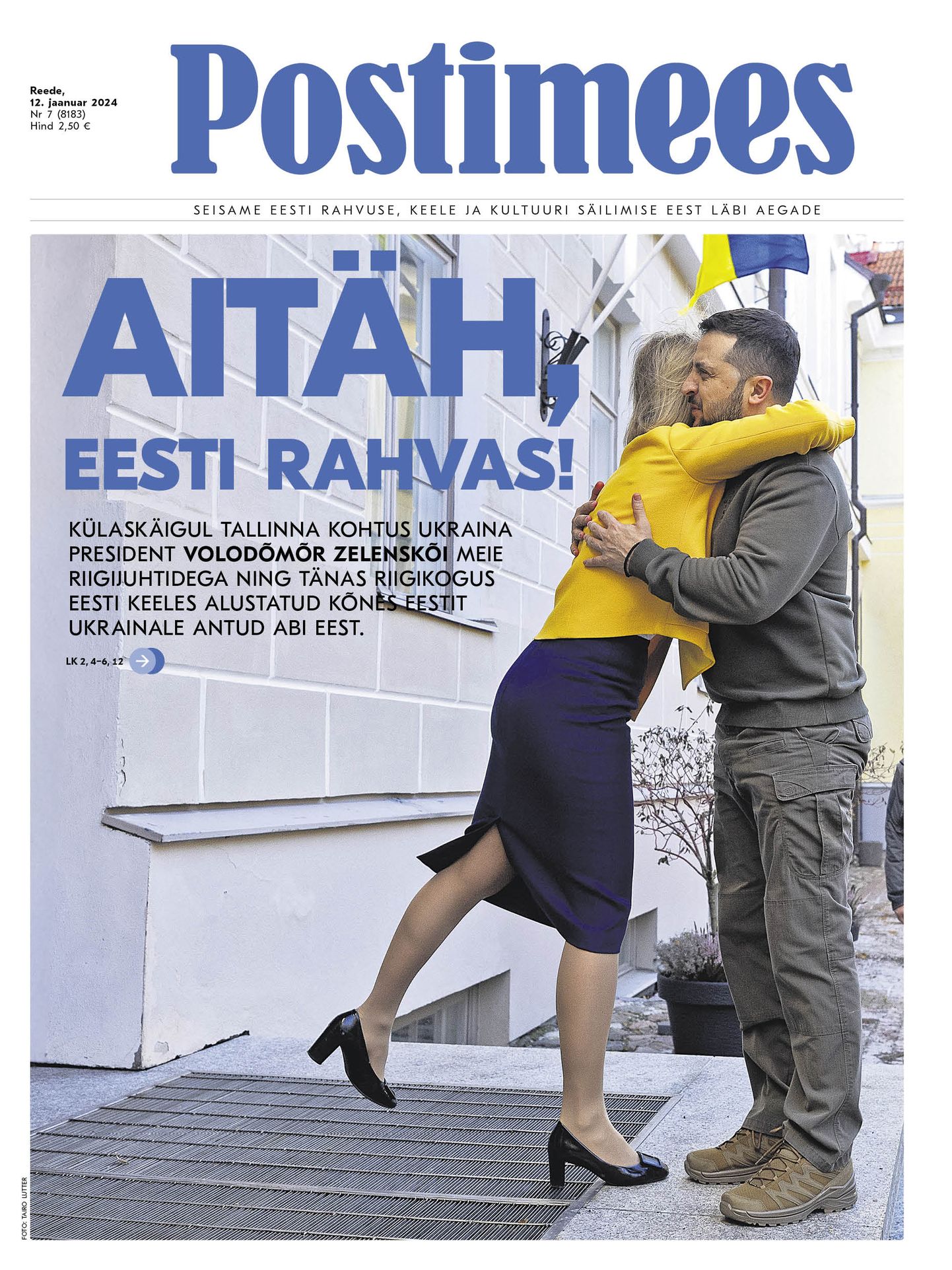 JUHTKIRI Sõprade kohtumine Tallinnas