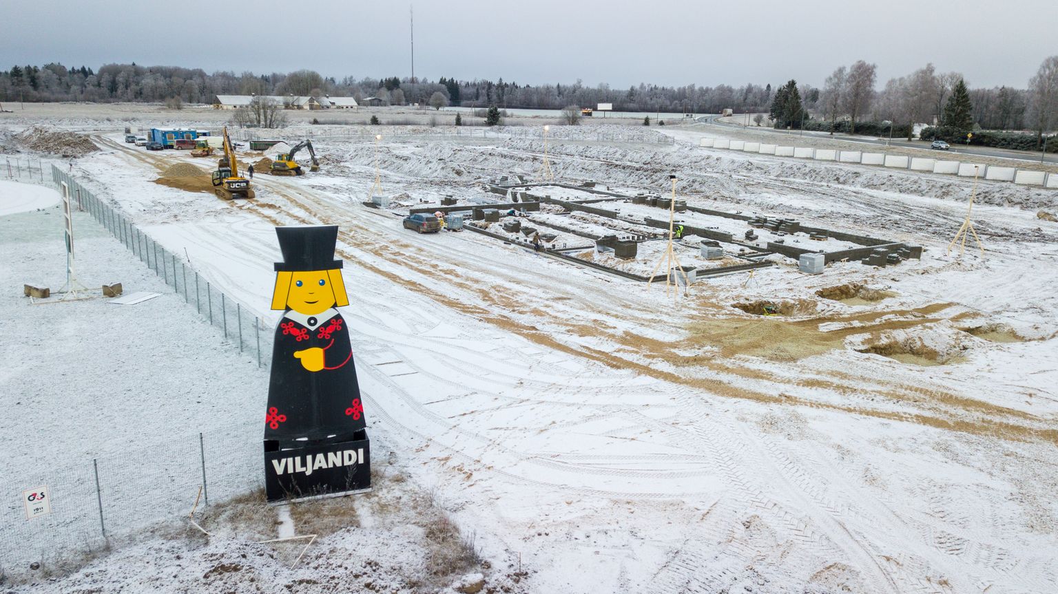 Just selliselt on edenenud Imaverre Alexela tankla ehitamine