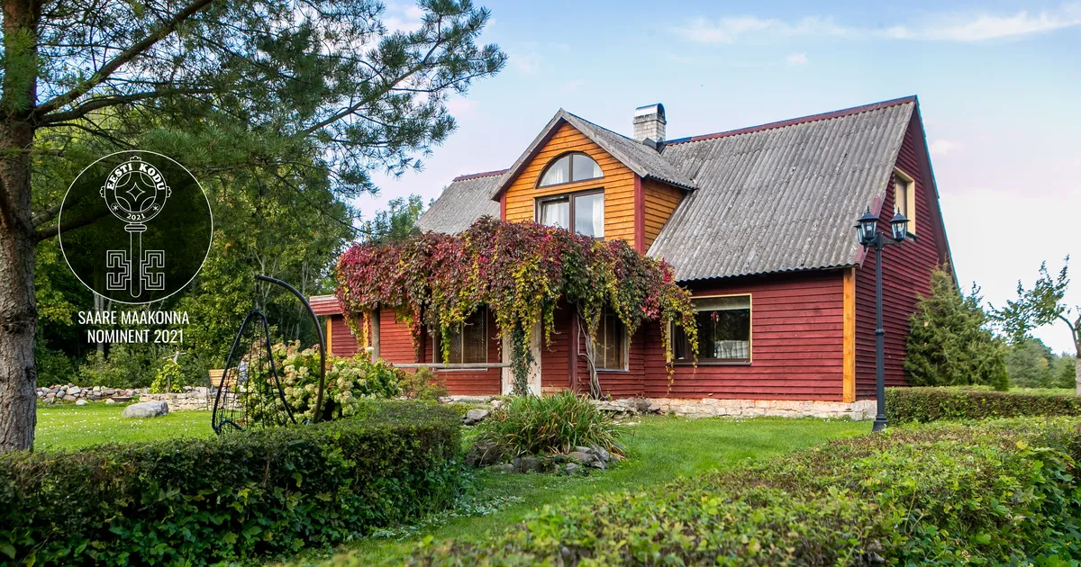 OMA KODU Roosi ja Jaanis Härma kodutalu Aadu-Paavli on üks naksis koht