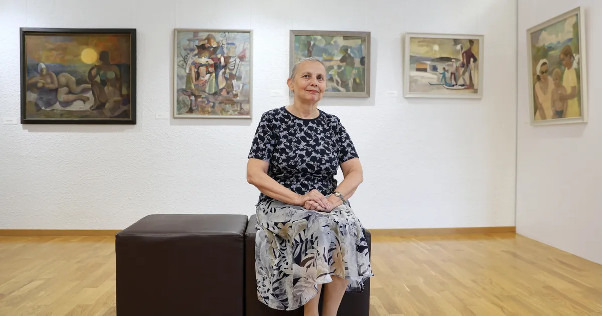Maalikunstnik tegi oma tütrest igal aastal pildi