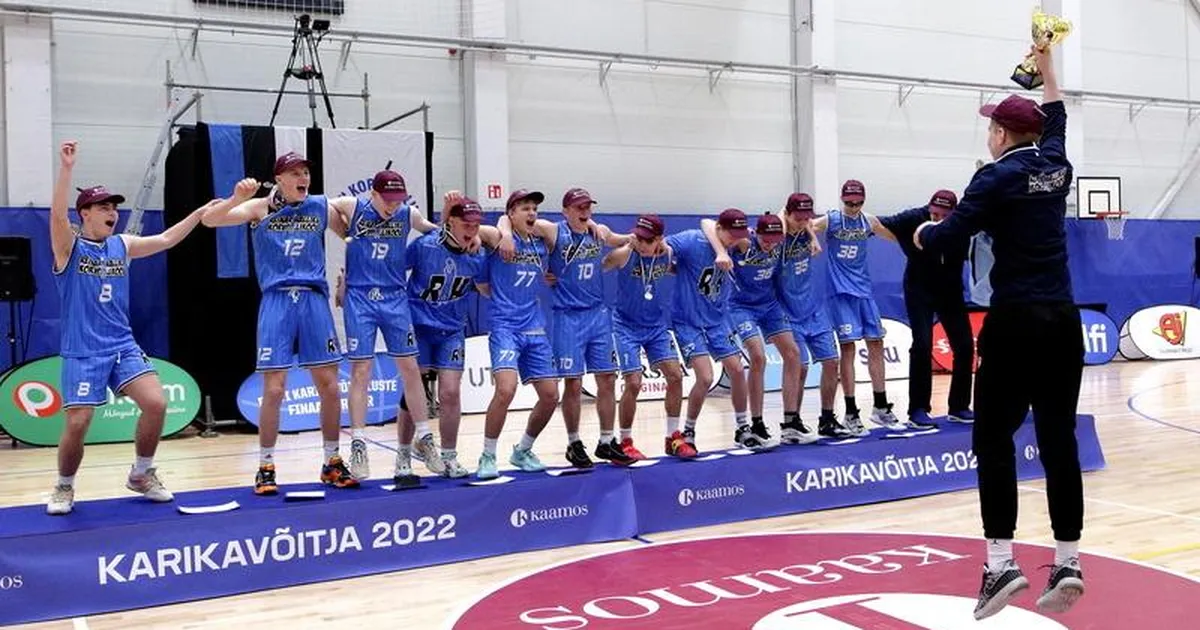 Reinar Halliku Korvpallikooli poisid võitsid Eesti karikavõistlused