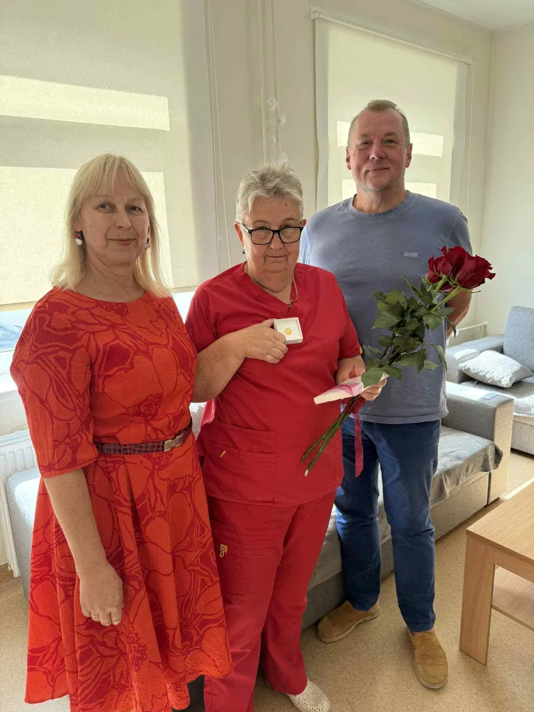 Kuressaare haigla töötajad tähistasid poole sajandi pikkust tööjuubelit