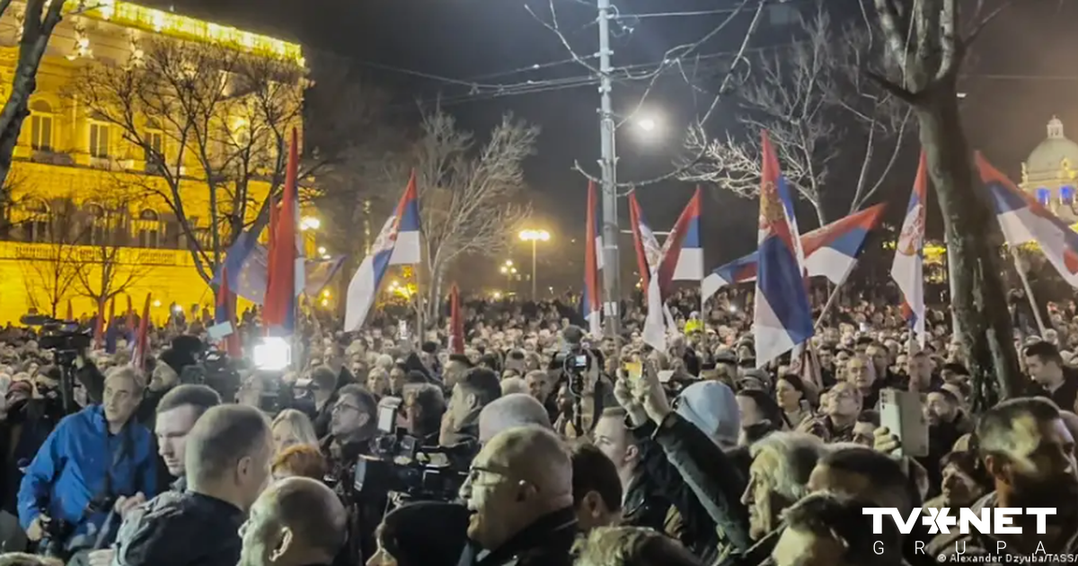 В столице Сербии вновь протестуют против фальсификаций на выборах