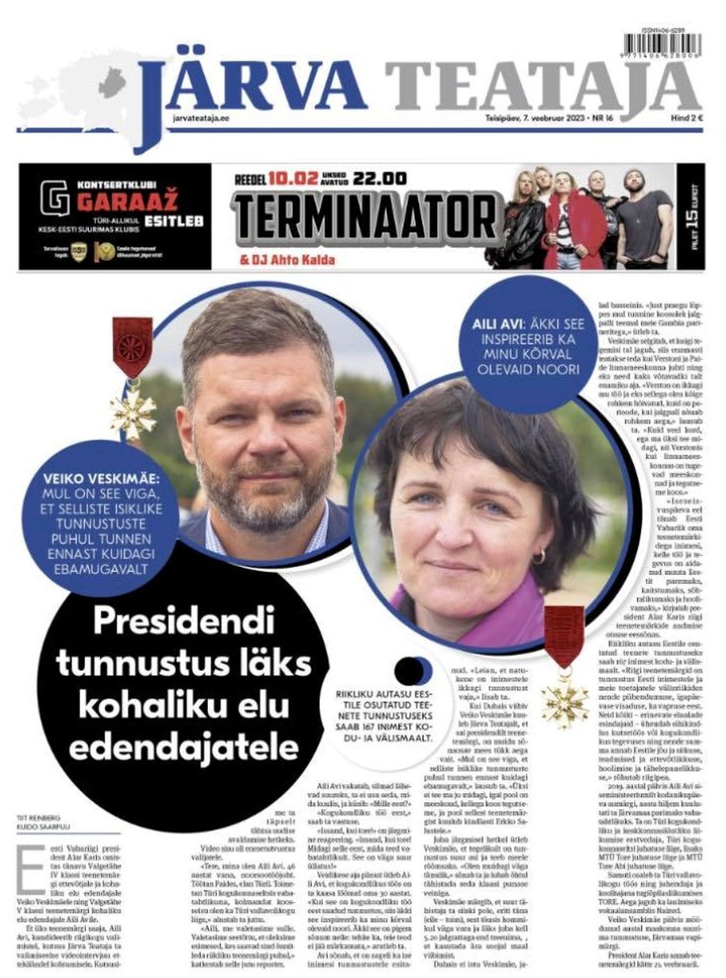 Teisipäevase Järva Teataja tutvustus