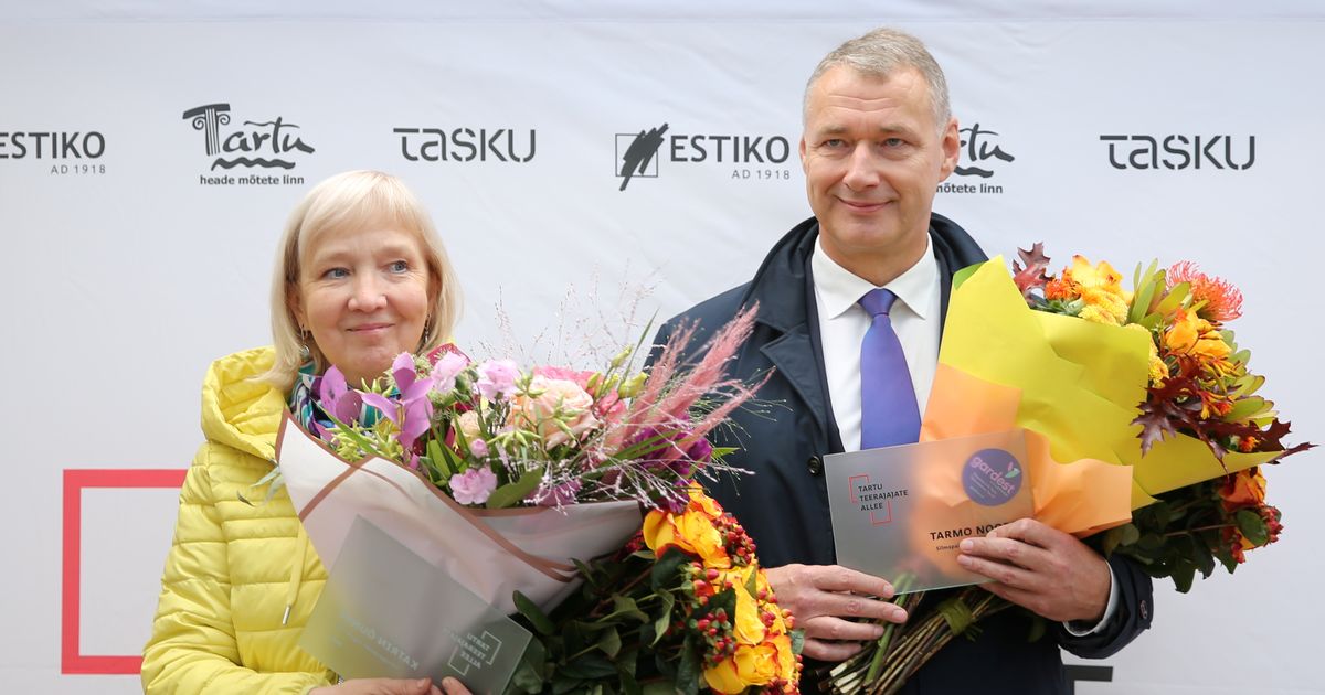GALERII Tartu tänavused teerajajad on Katrin Õunap ja Tarmo Noop