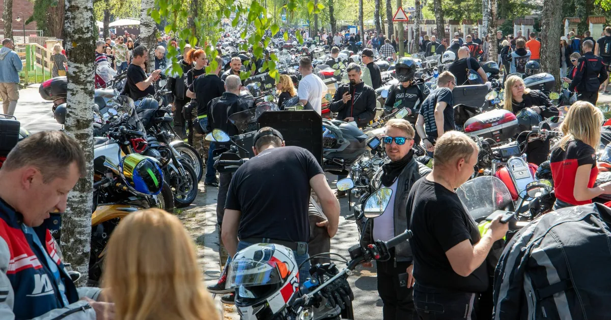 SUUR GALERII Eriilmelised tsiklid ja ilus ilm meelitasid rahva ...