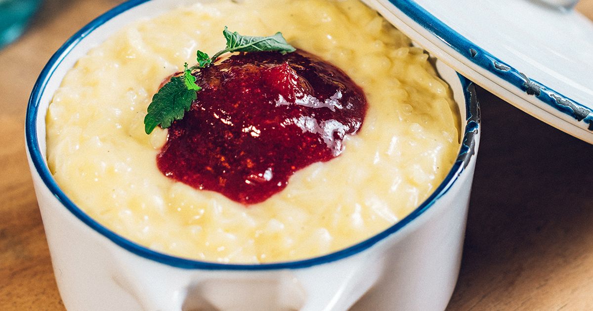 Magustoiduidee Rootsimaalt: vanilje-riisipuding