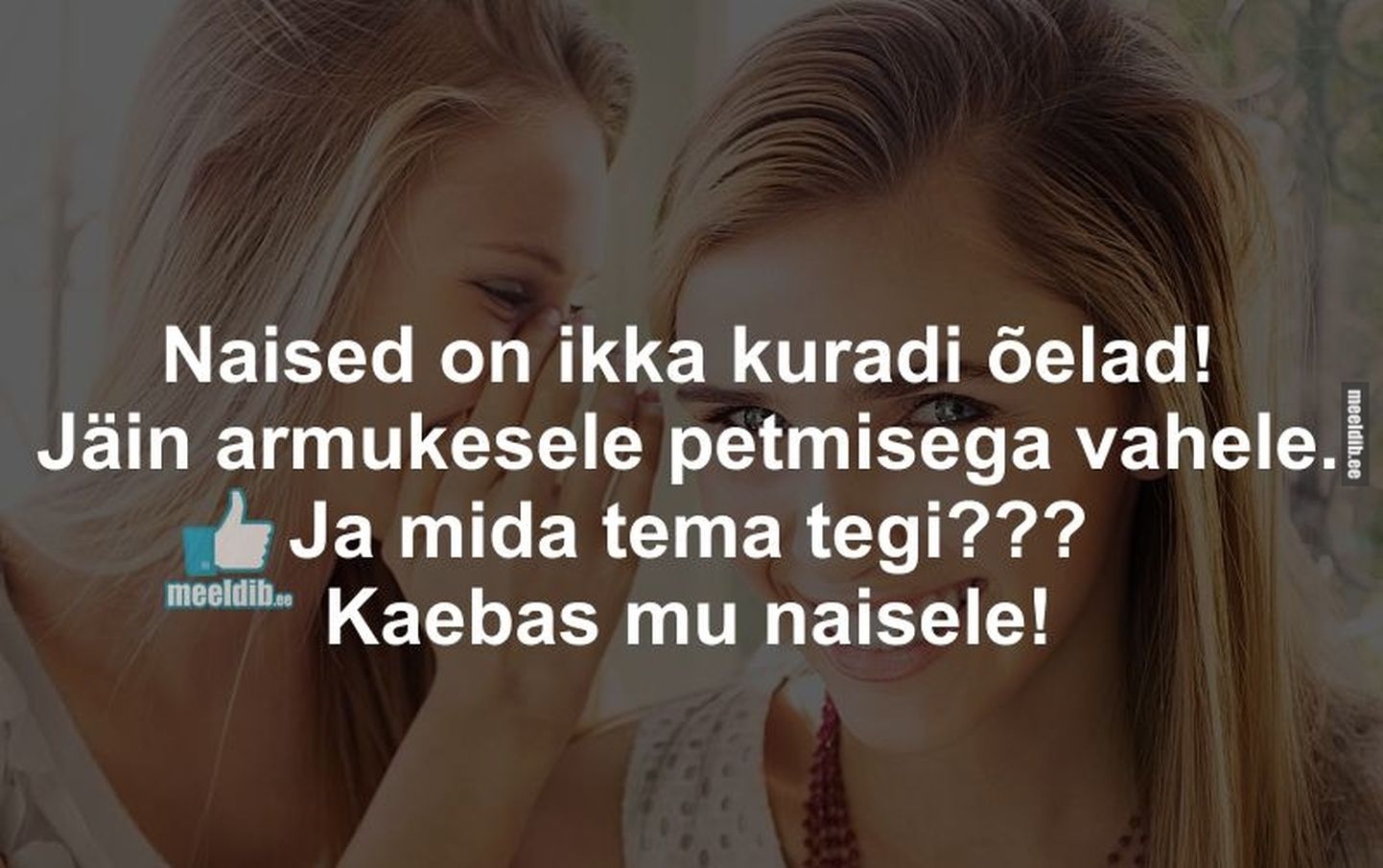 Naised on ikka kuradi õelad!