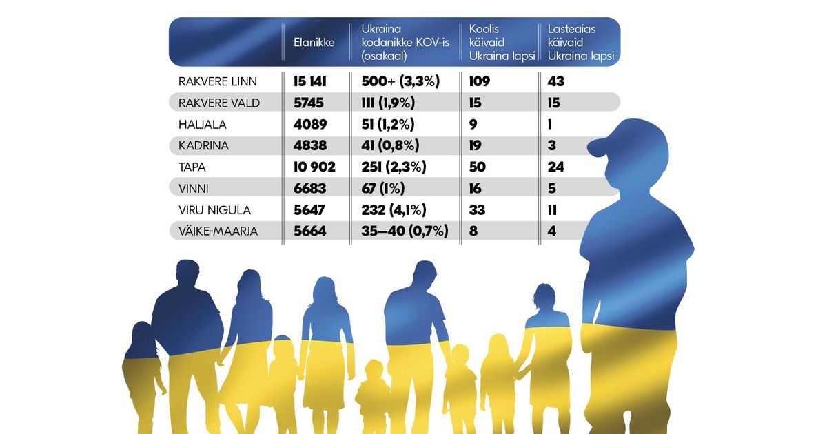 Maakonnas ja riigis puudub ülevaade sõjapõgenike hulga kohta