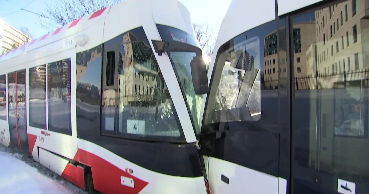 Tallinnas põrkasid kokku kaks trammi! Viis inimest haiglasse