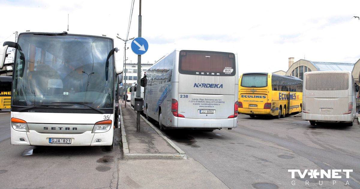 Atcelti 11 autobusu reisi uz un no Liepājas un divi autobusu reisi ...
