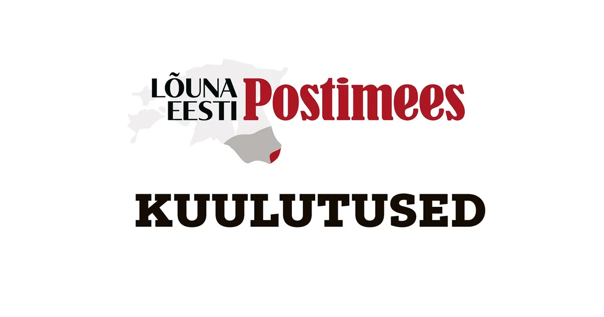 Kuulutused, 1. juuni
