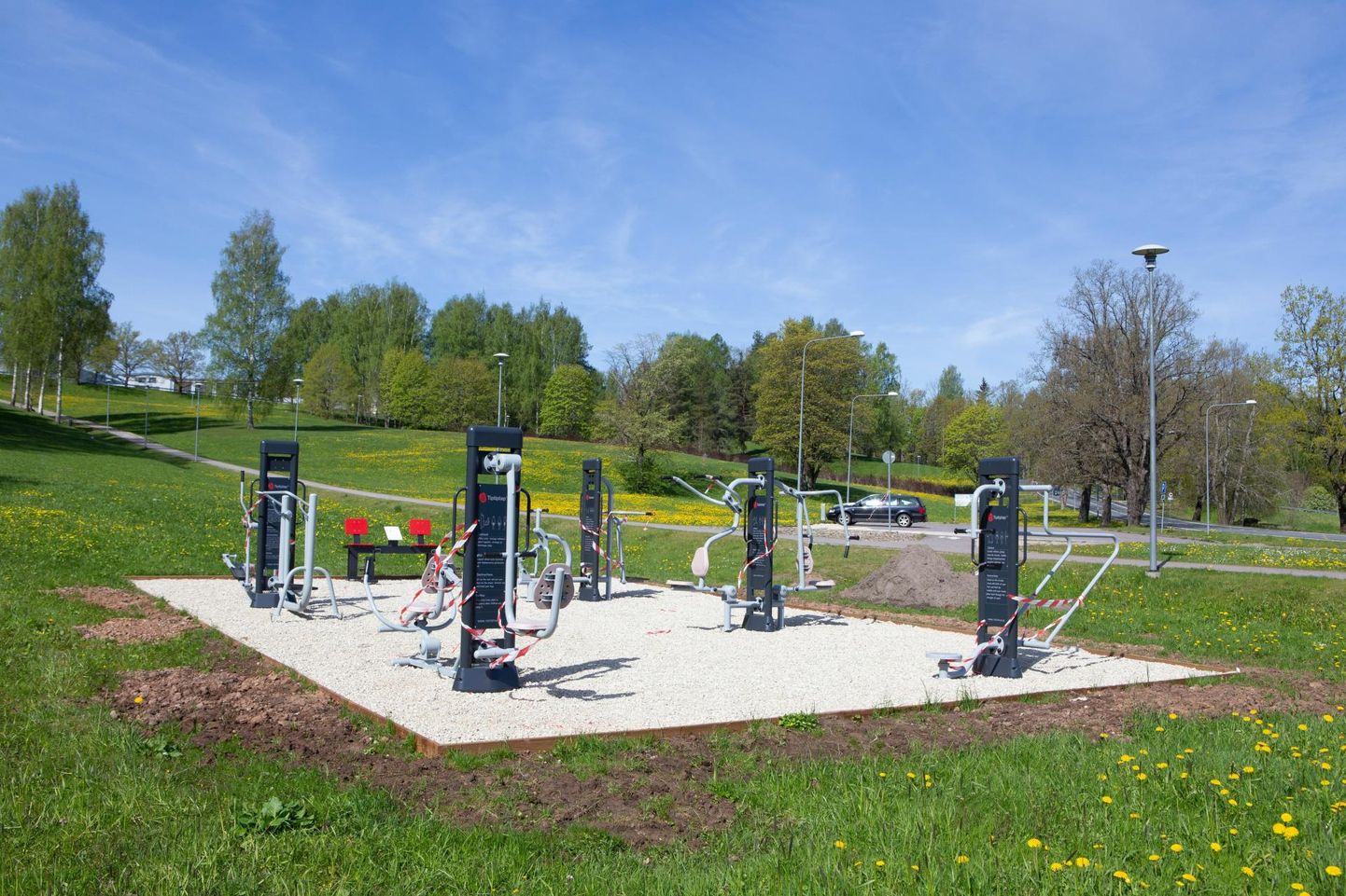 Abja-Paluoja välijõusaal loodetakse avada jaanipäevaks