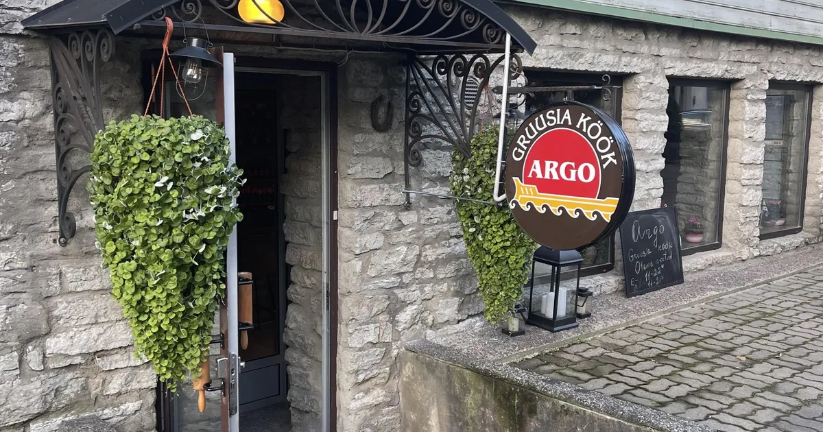 NÄDALA RESTORAN Argo baar ja Gruusia köök on tagasi Kadriorus