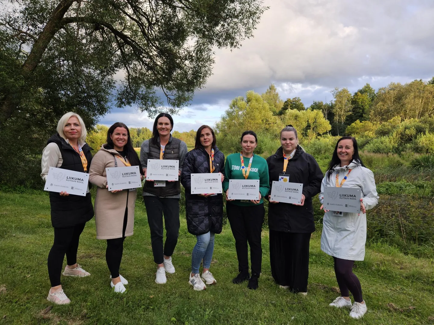 Saarepeedi kool pälvis Liikuma Kutsuva Kooli vapi